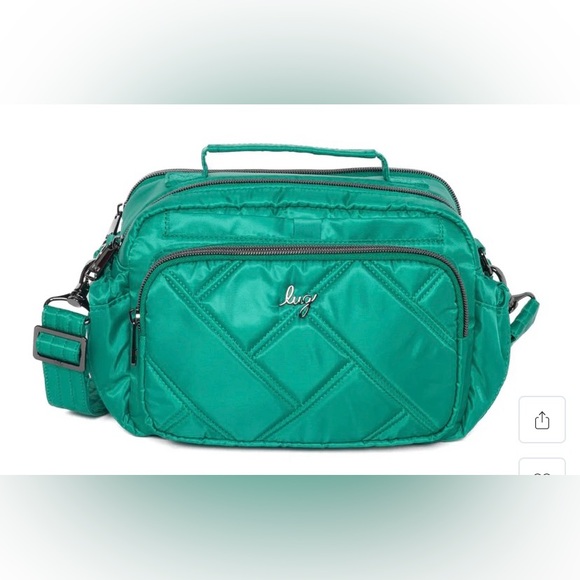 lug | Bags | Lug Boomer Crossbody Bag In Kelly Green | Poshmark